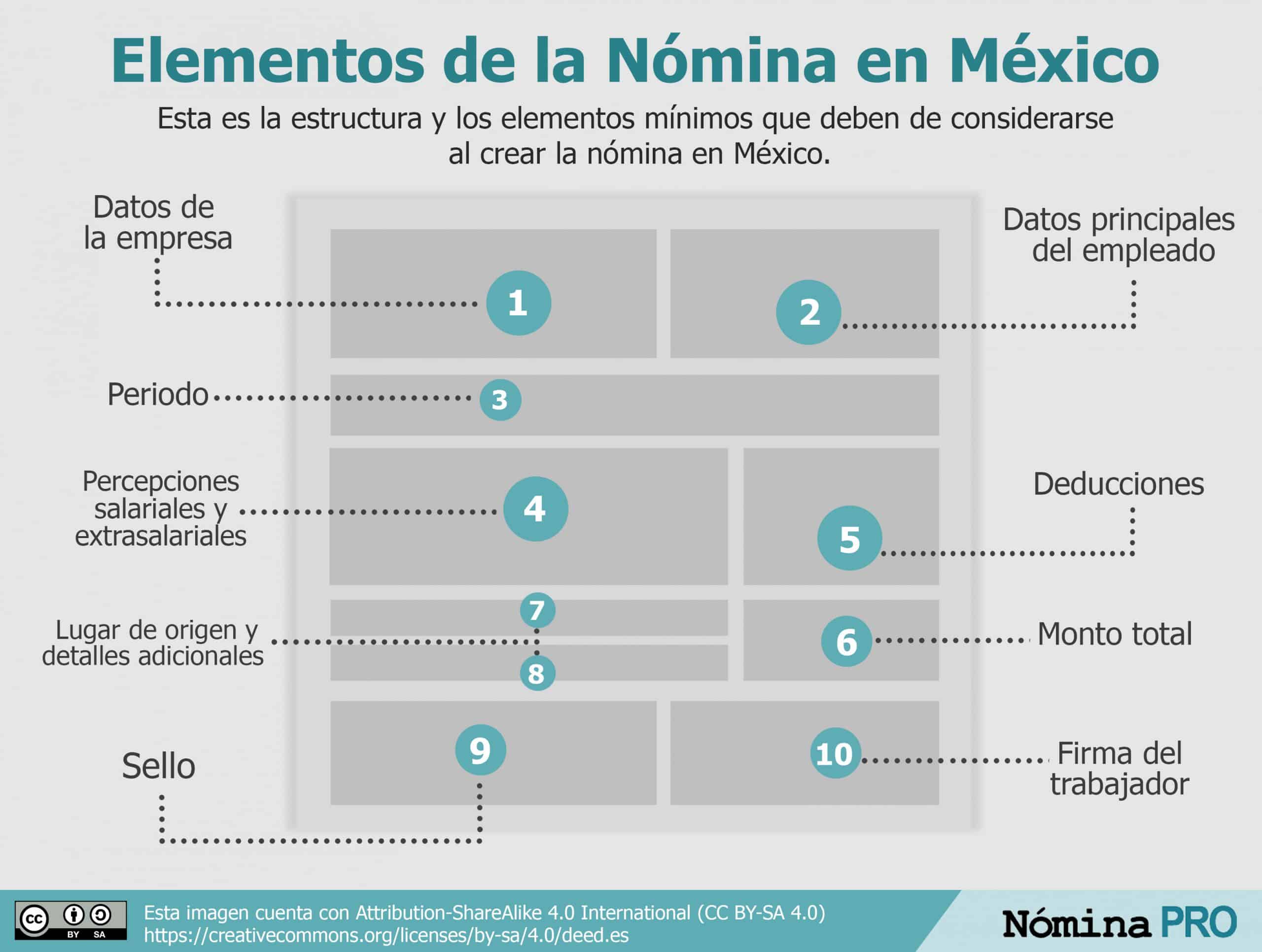 Elementos de la Nómina. Estructura y Que Debe Contener Elementos de la Nómina. Estructura y Que Debe Contener