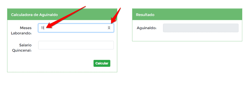 Calculadora de Aguinaldo 2024 México.