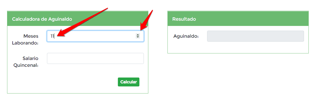 Calculadora de Aguinaldo 2024 México.