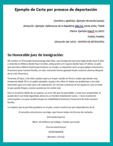 Carta de Recomendación para Inmigración. Cómo hacerla y ejemplos