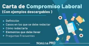 Carta de Compromiso Laboral. Ejemplos Descargables