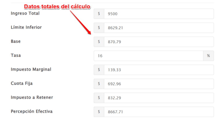 Calculadora de ISR. Calcula tus impuestos en línea